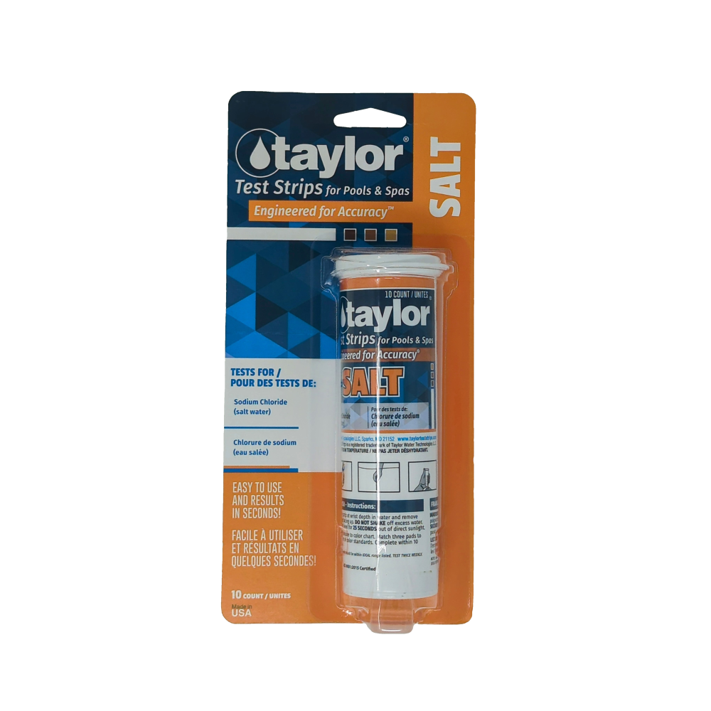 Taylor Salt Test Strips for Accurate Pool Testing